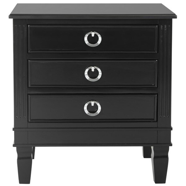 Safavieh Kira Side Table, Black FOX6276B | Zoro